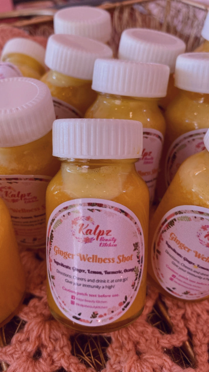 Ginger Wellness Shots – Kalpz Beauty Kitchen